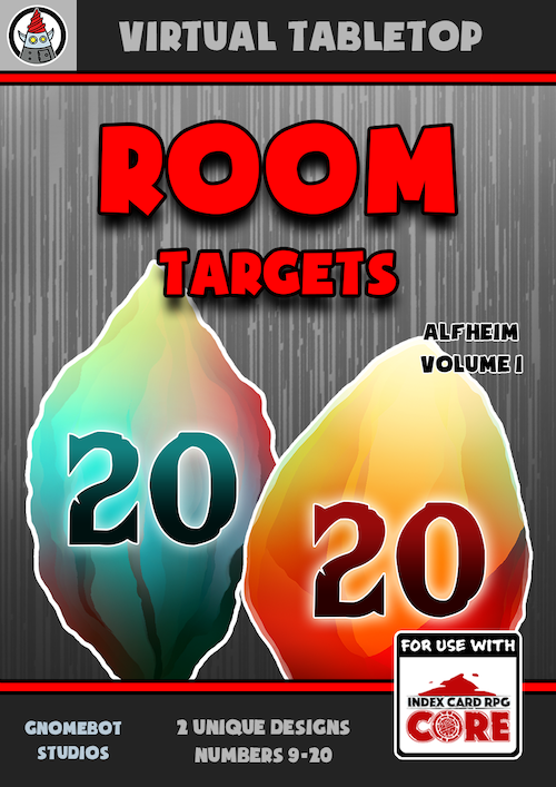 ICRPG Alfheim Room Targets Volume 1 - Gnomebot Studios | DriveThruRPG
