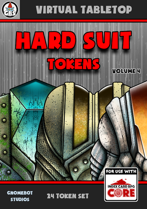 ICRPG Hard Suit Tokens Volume 4 - Gnomebot Studios | DriveThruRPG