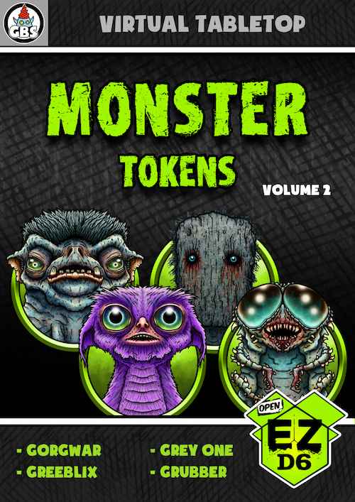 EZD6 Monster Tokens Volume 2 - Gnomebot Studios | DriveThruRPG