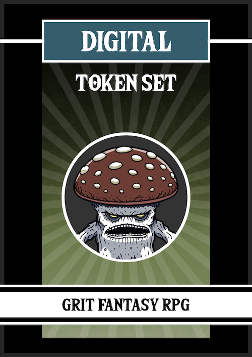 GRIT Fantasy RPG: Digital Token Set - Gnomebot Studios | DriveThruRPG