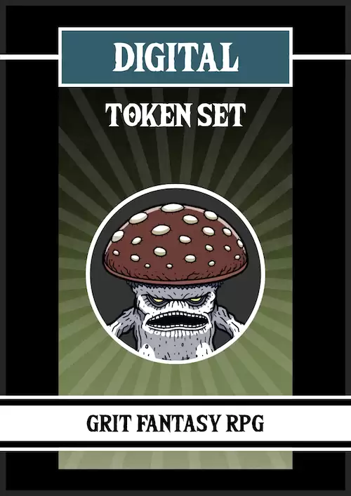 GRIT Fantasy RPG: Digital Token Set - Gnomebot Studios | DriveThruRPG