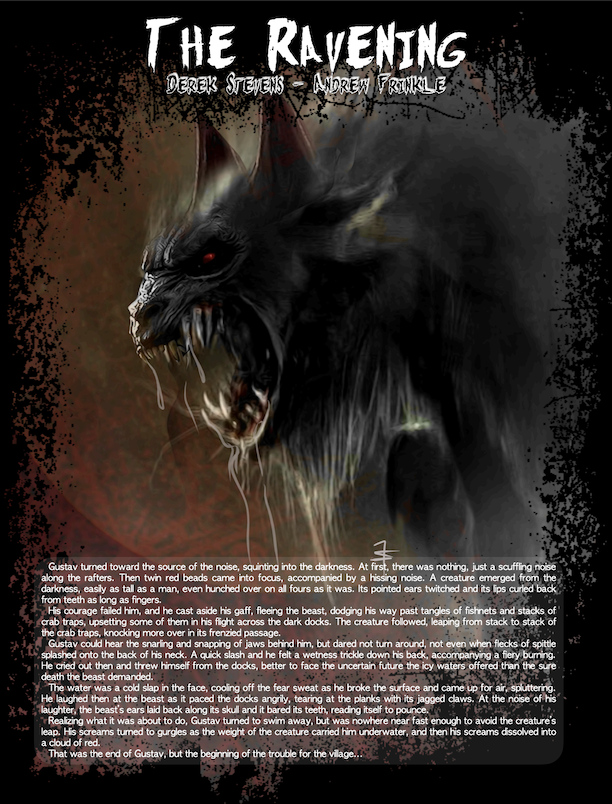 Creature Features - One Shot Adventure Hooks for 5E - The Ravening ...