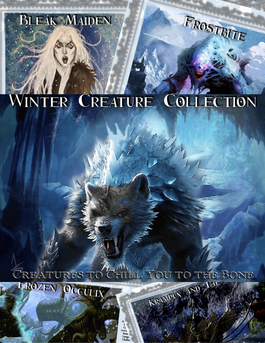Winter Creature Collection - 14 Creatures to Chill You to the Bone ...
