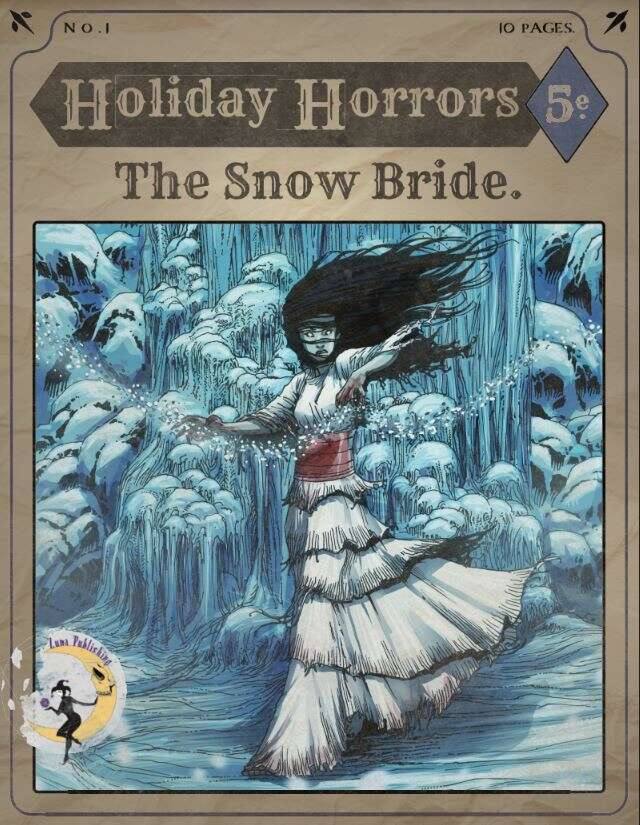 Holiday Horrors: The Snow Bride - Luna Publishing | DriveThruRPG