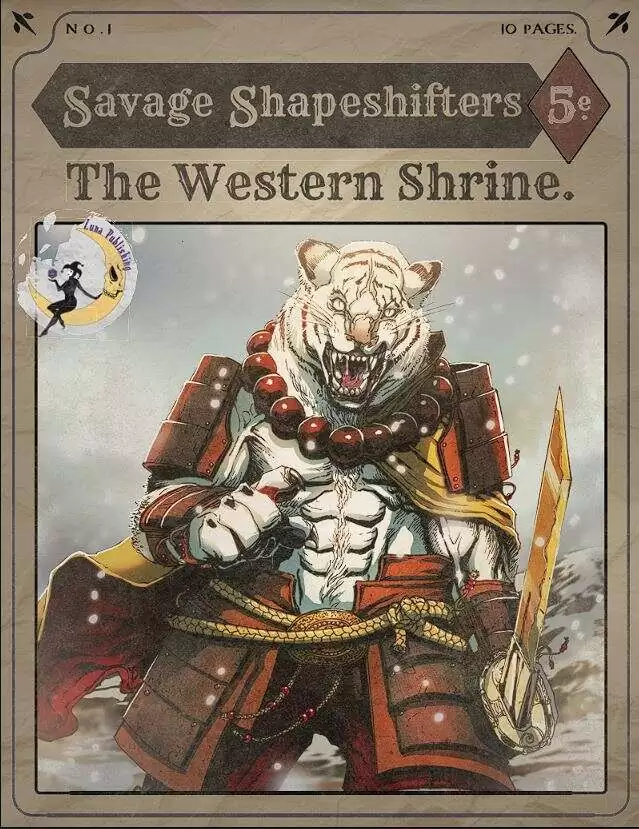 Savage Shapeshifters: The Western Shrine - Luna Publishing | DriveThruRPG