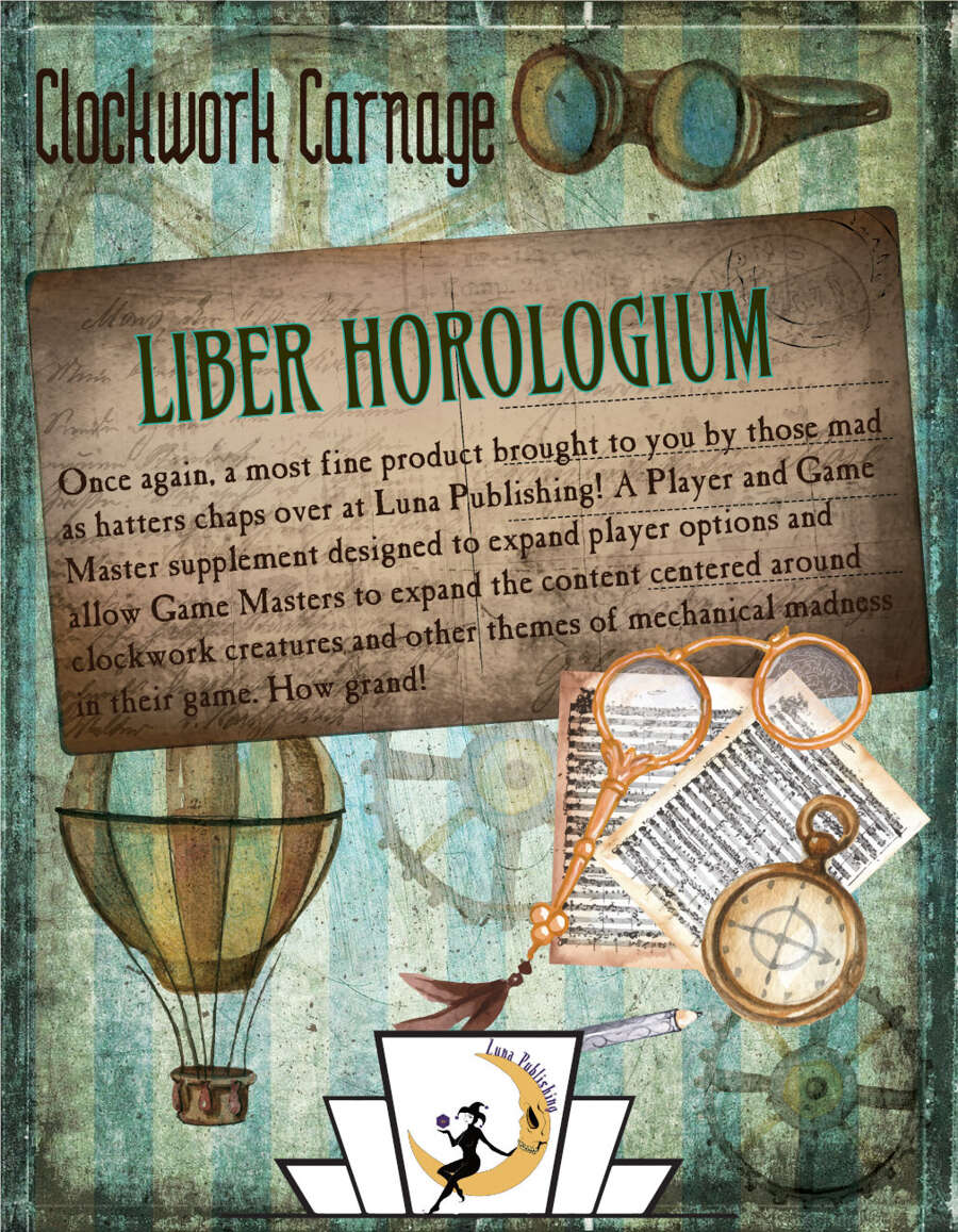 Liber Horologium - Luna Publishing | DriveThruRPG