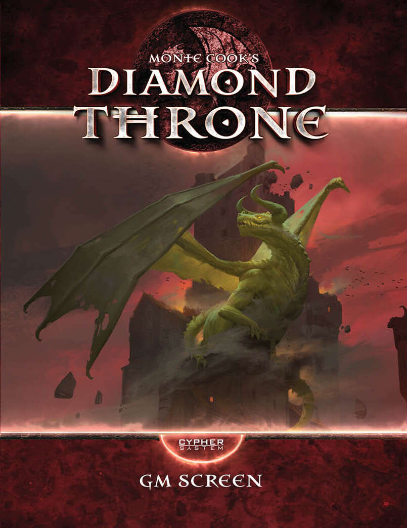 Monte Cook's Diamond Throne: GM Screen - Here Be Dragons Games | Here ...