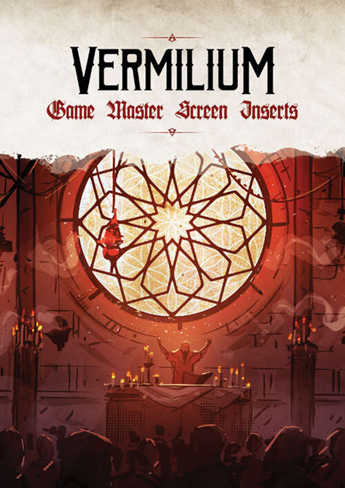 Vermilium Game Master's Screen - White Witch Games | DriveThruRPG
