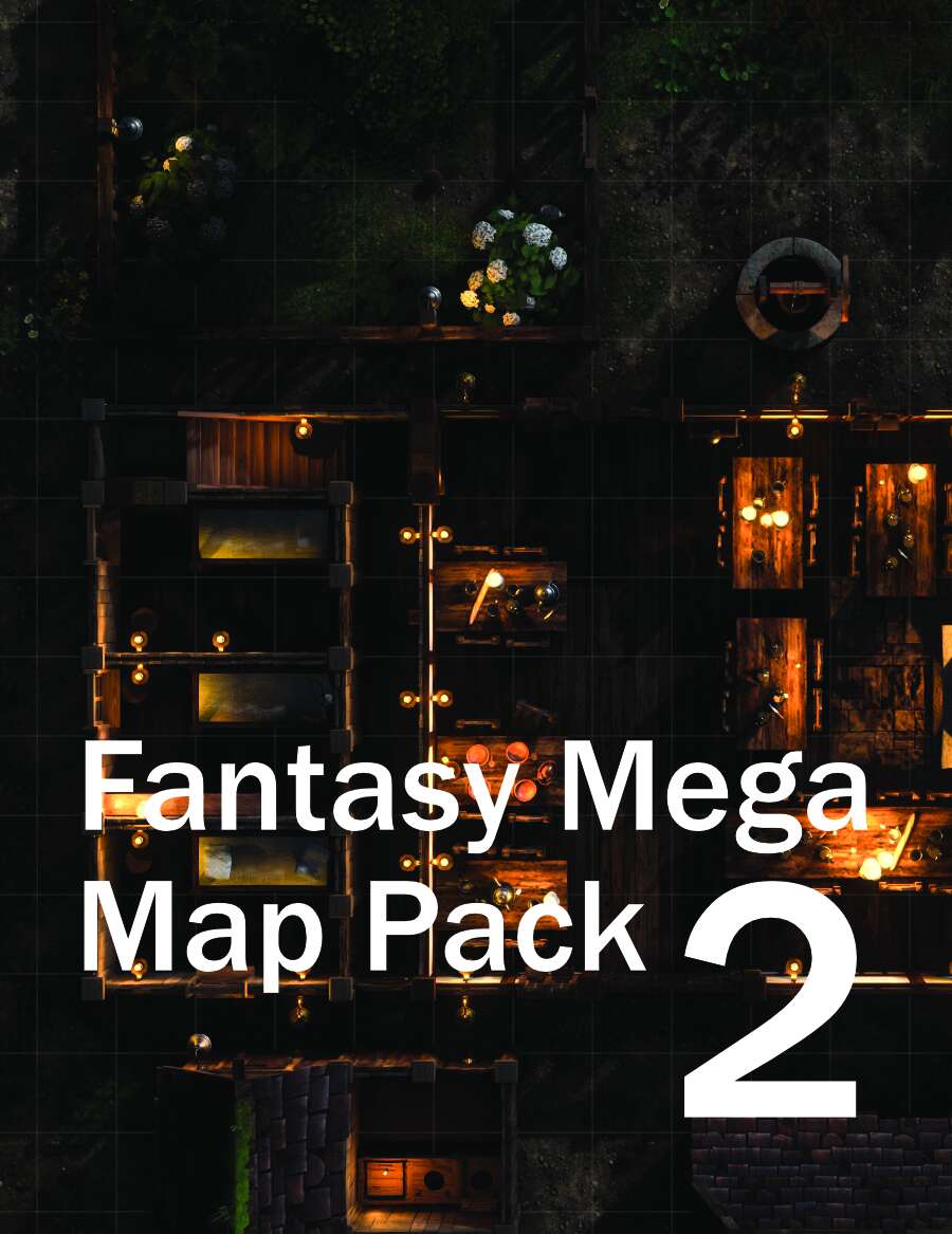 Fantasy Mega Map Pack 2 (General Purpose) - Gamer's Rites LLC ...