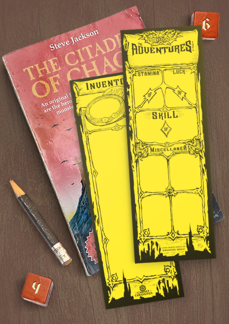 Adventure Bookmark - The Cabinet of Curiosities | DriveThruRPG