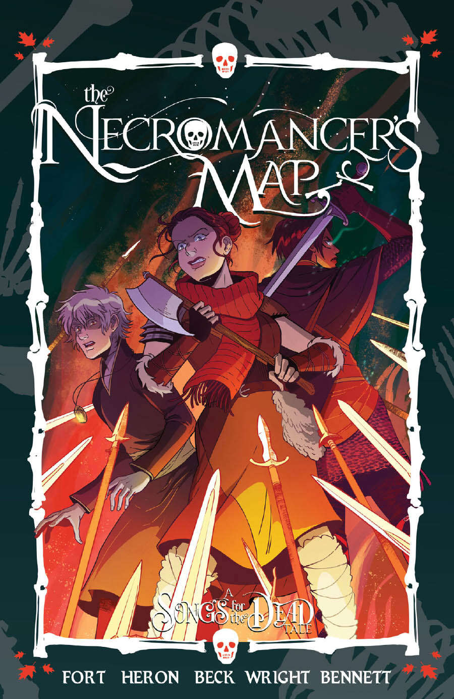 The Necromancer's Map - Vault Comics | Songs for the Dead | DriveThruRPG