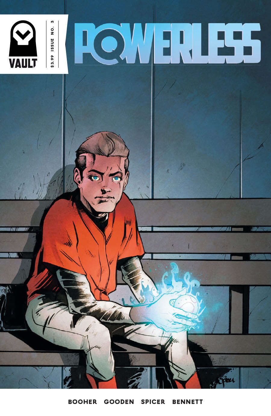 Powerless #3 - Vault Comics | DriveThruRPG