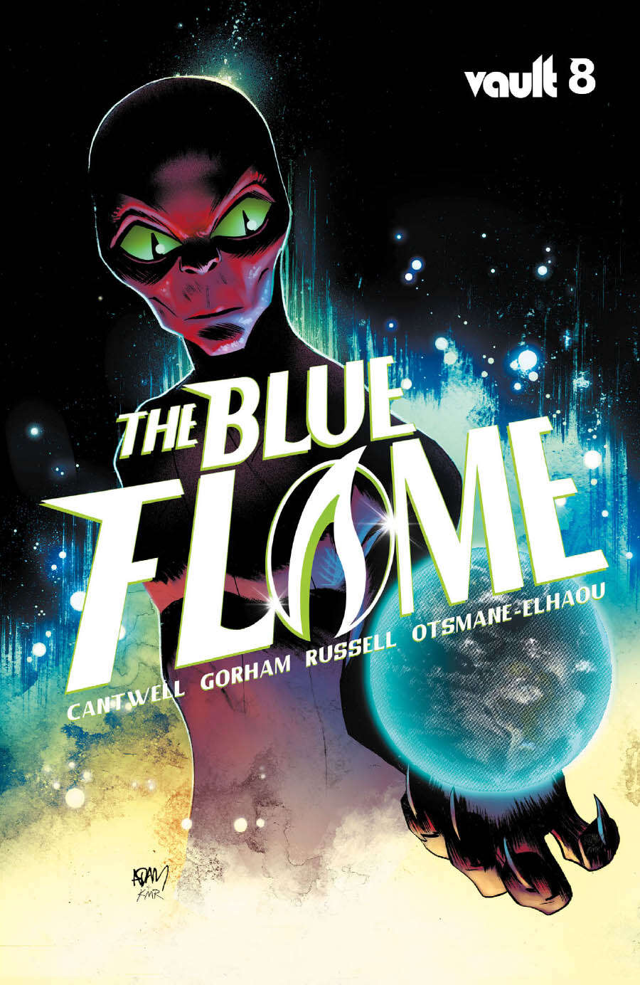 Blue Flame #8 - Vault Comics | The Blue Flame | DriveThruRPG