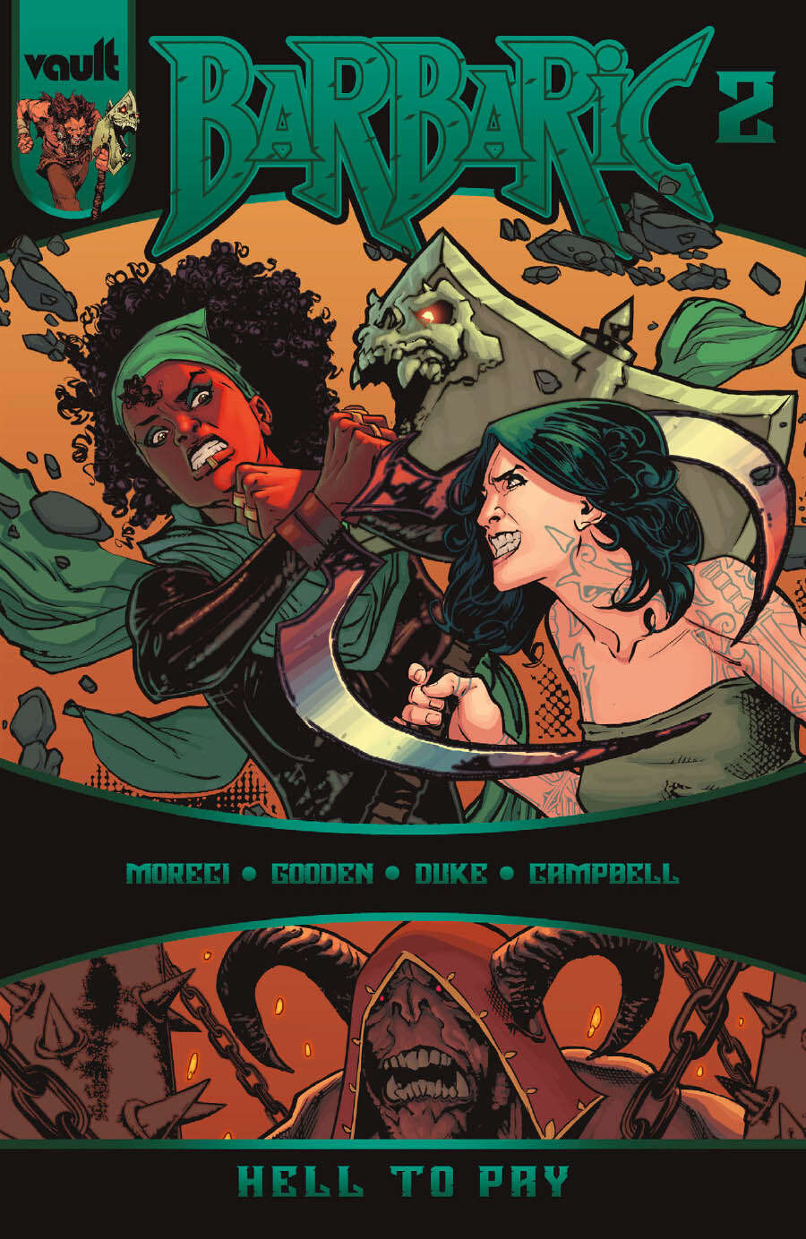 Barbaric: Hell to Pay #2 - Vault Comics | Barbaric | DriveThruRPG