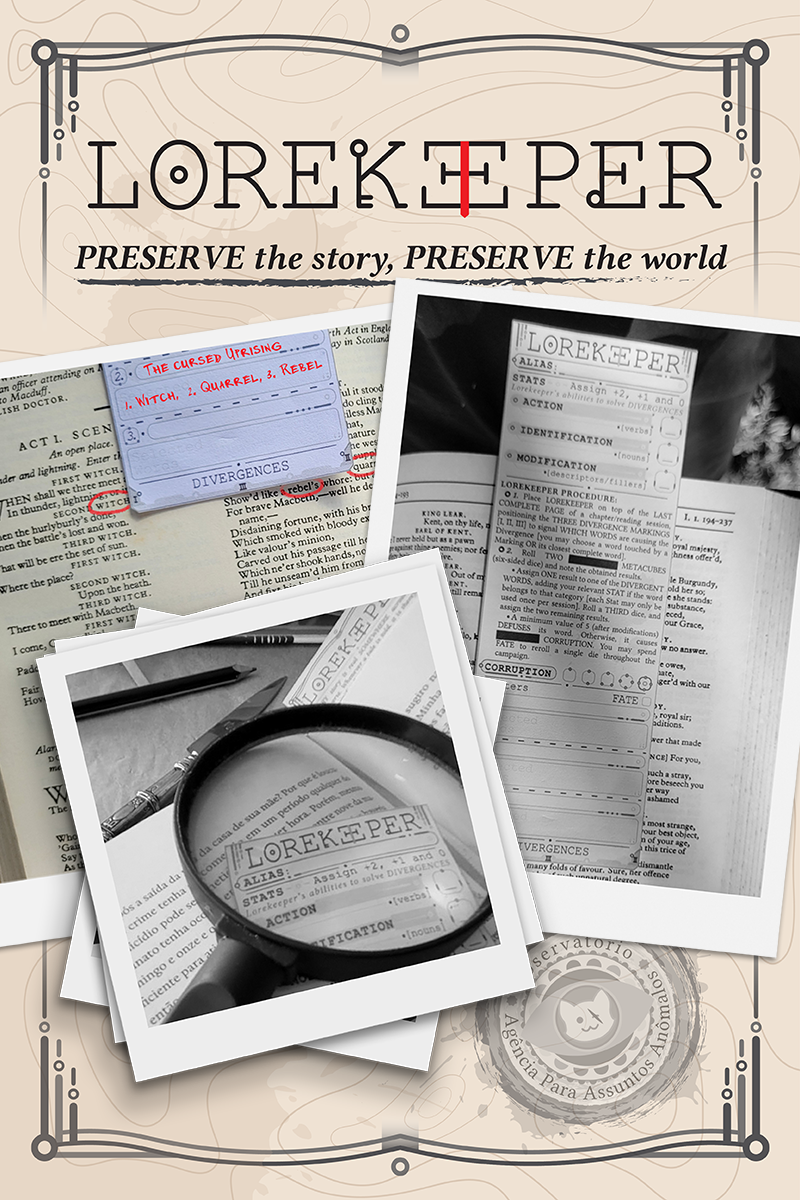 Lorekeeper - Catscratcher Studio | DriveThruRPG