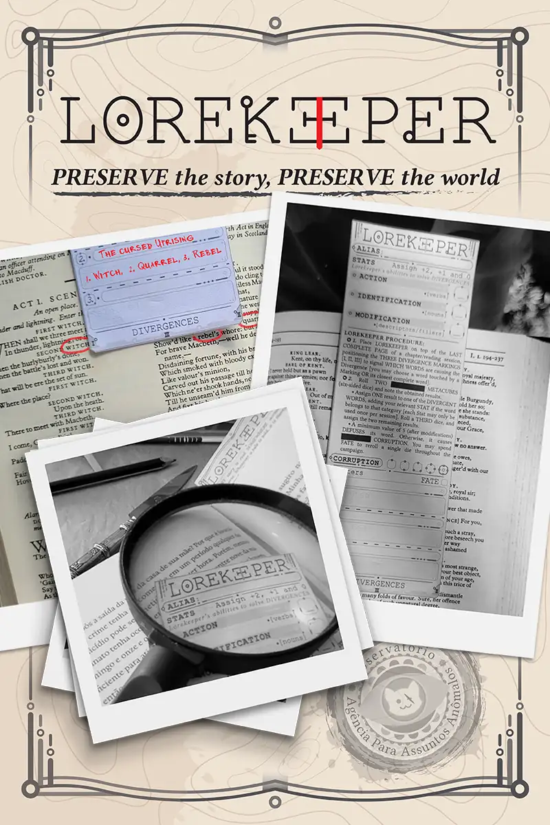 Lorekeeper - Catscratcher Studio | DriveThruRPG