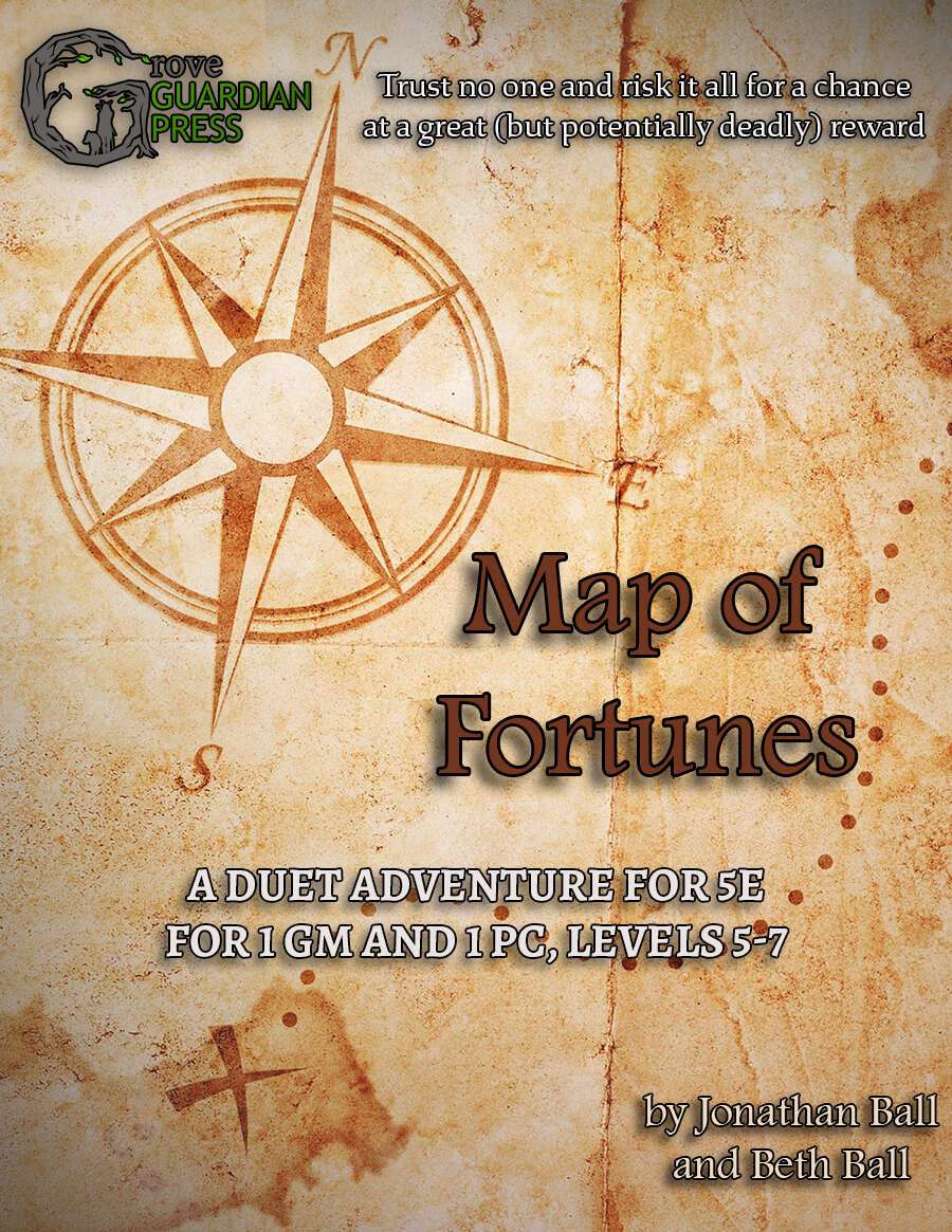 Map of Fortunes - Grove Guardian Press | DriveThruRPG