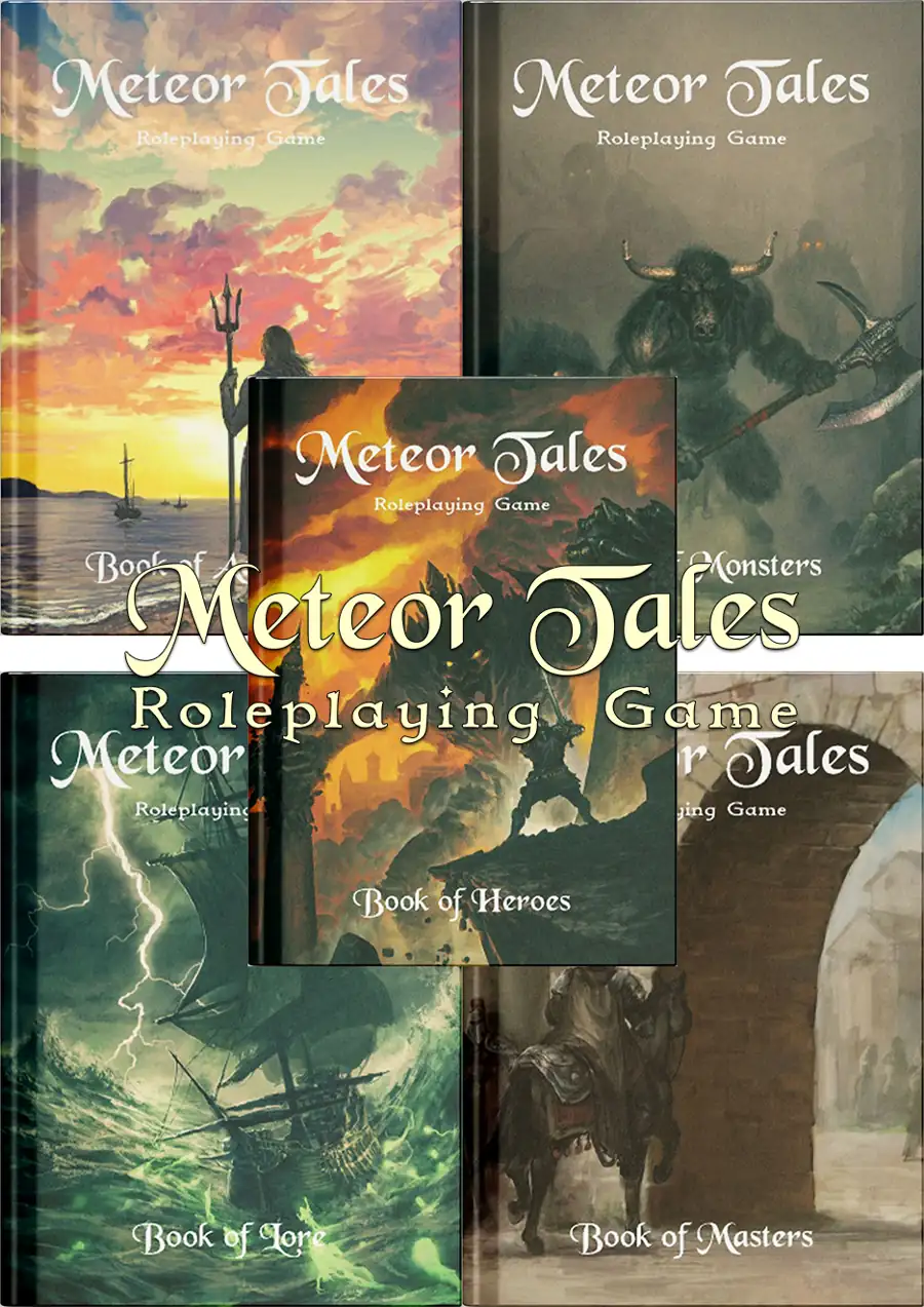 Meteor Tales RPG Bundle [BUNDLE] - Spiral Lane Productions | DriveThruRPG