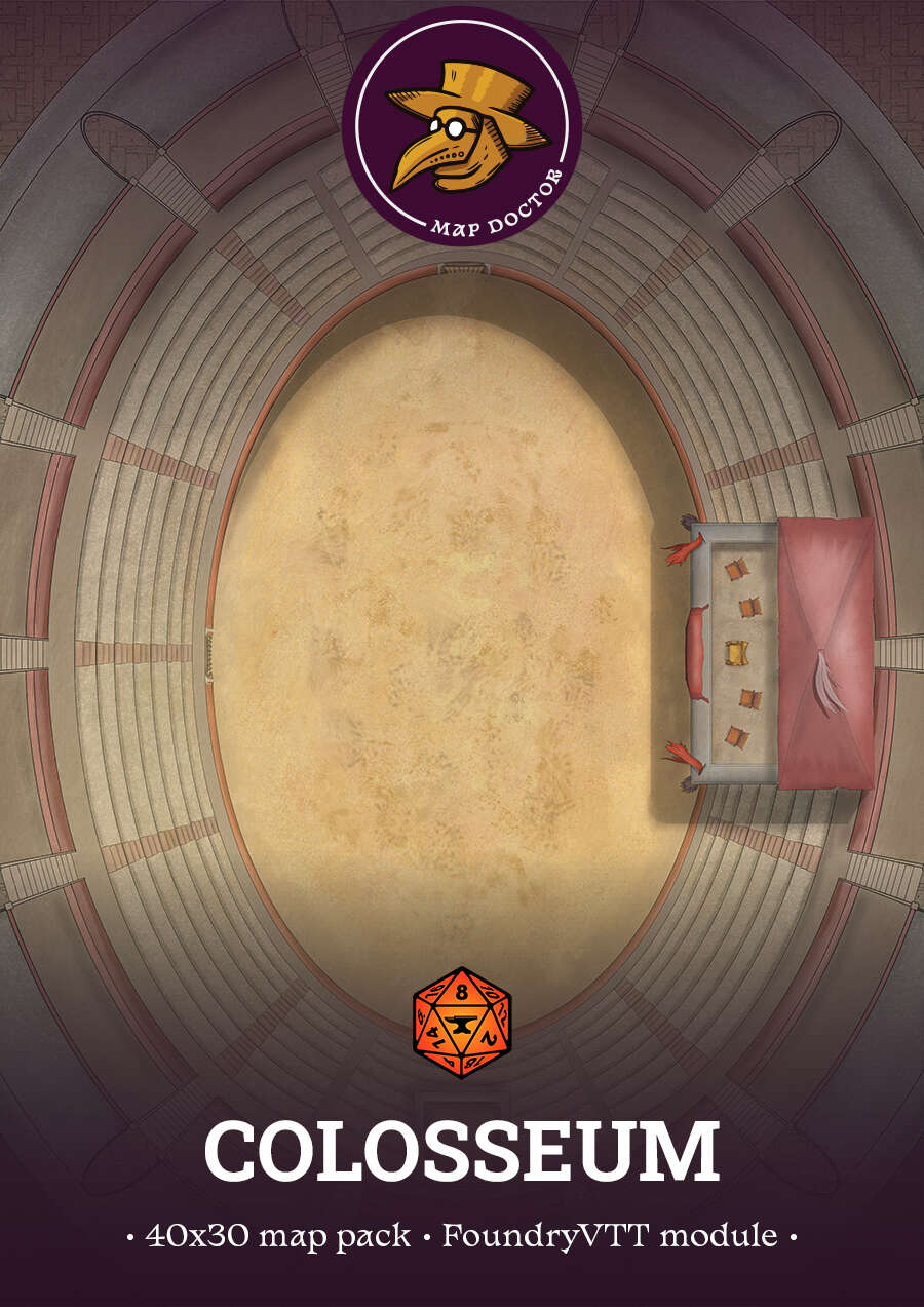 Colosseum by Map Doctor - Map Doctor | DriveThruRPG