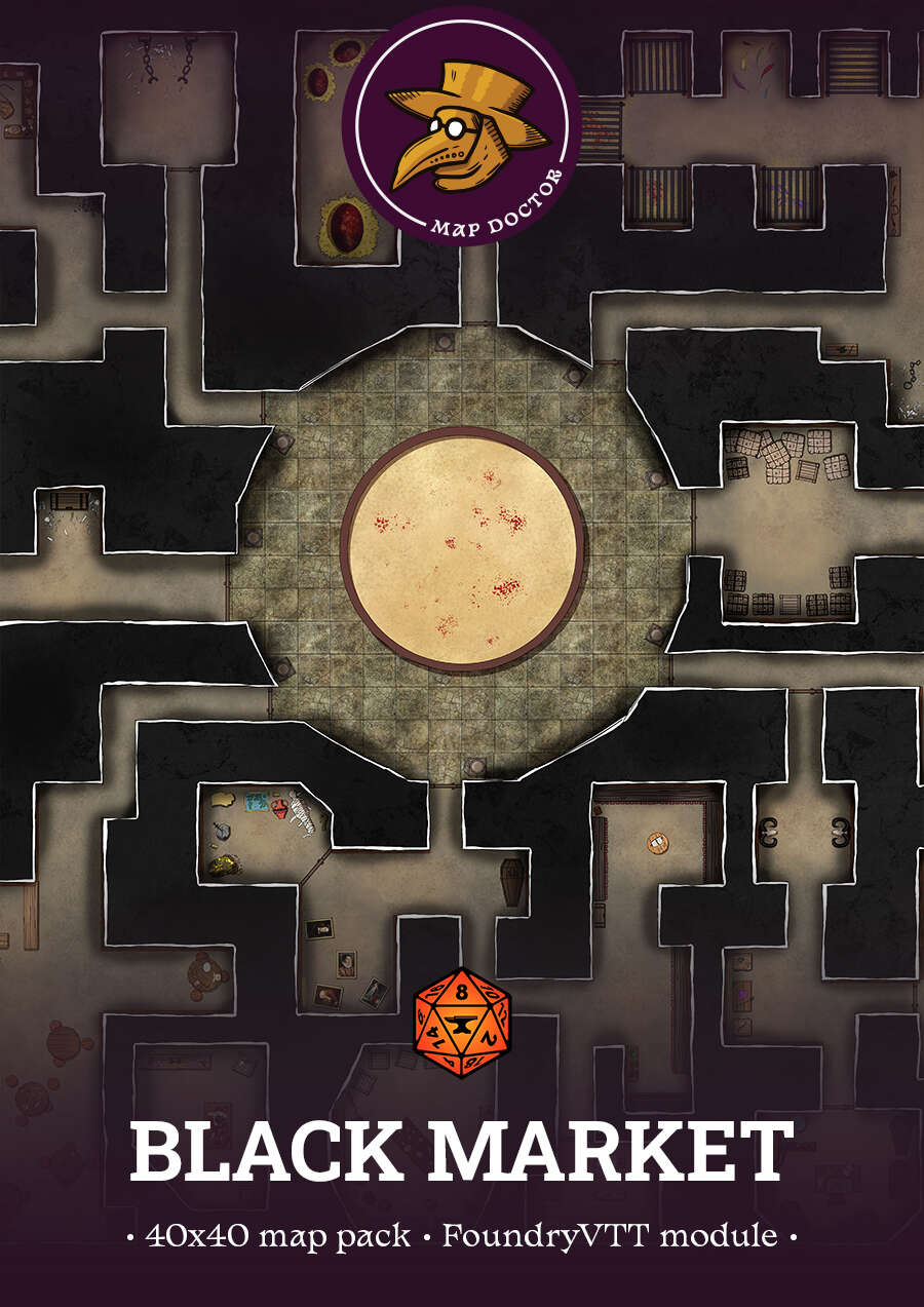 Black Market by Map Doctor - Map Doctor | DriveThruRPG