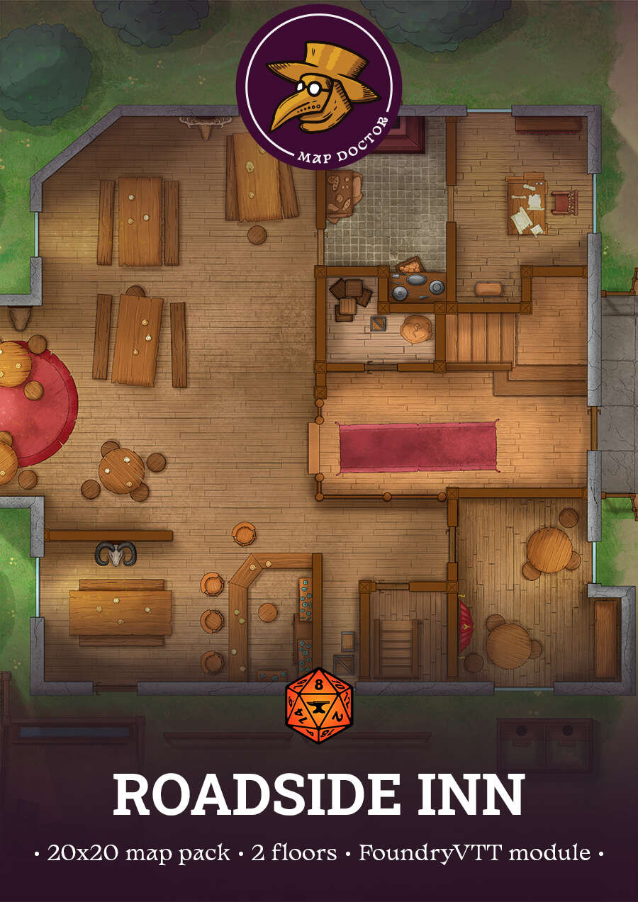 Roadside Inn by Map Doctor - Map Doctor | DriveThruRPG