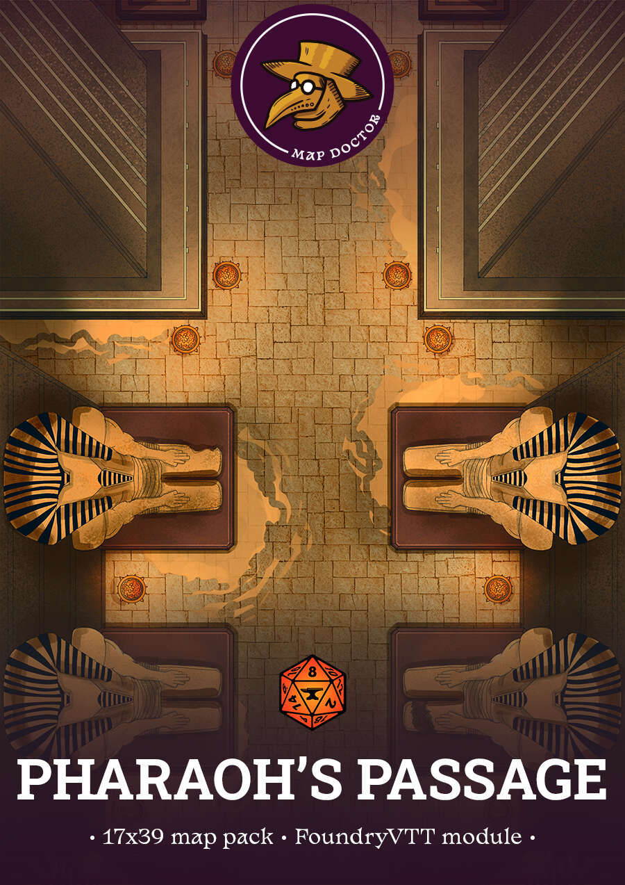 Pharaoh's Passage by Map Doctor - Map Doctor | DriveThruRPG