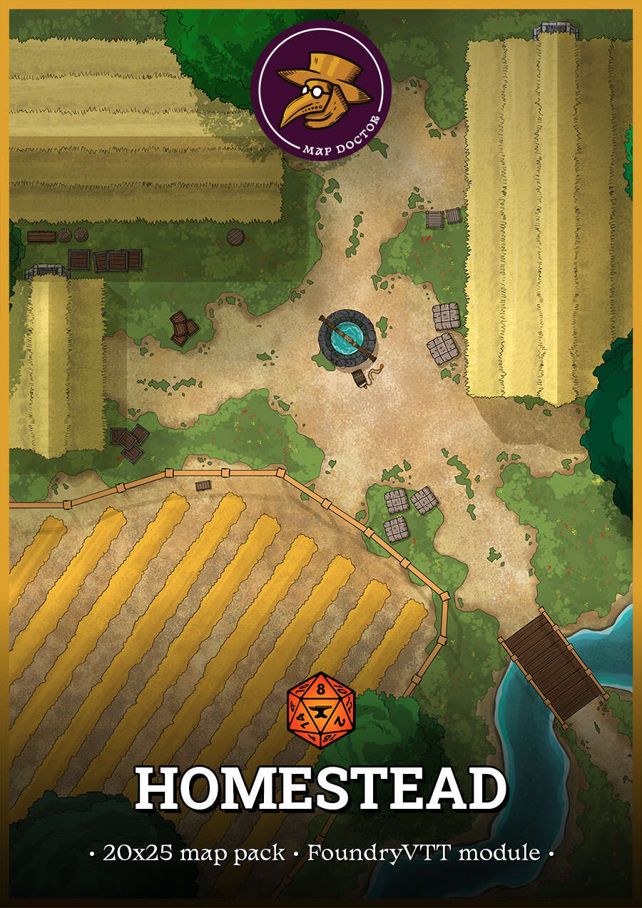 Homestead by Map Doctor - Map Doctor | DriveThruRPG