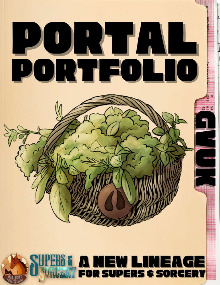 Supers & Sorcery - Portal Porftolio: The Gvuk - Daylight Publications | DriveThruRPG