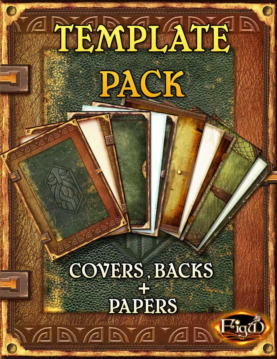 Template Pack - Dwarven - Figu Design | Template Packs | DriveThruRPG
