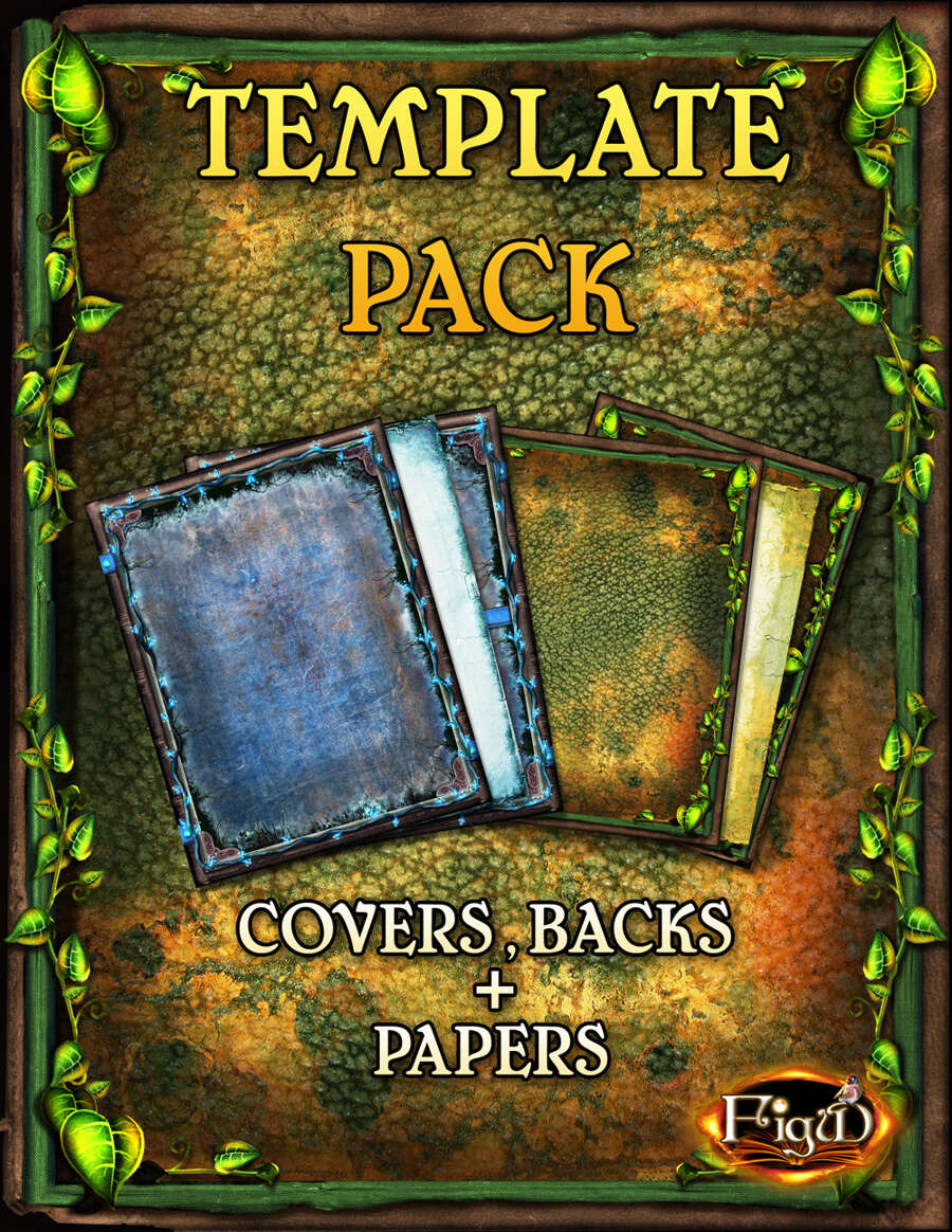 Template Pack - Bog v2 - Figu Design | Template Packs | DriveThruRPG
