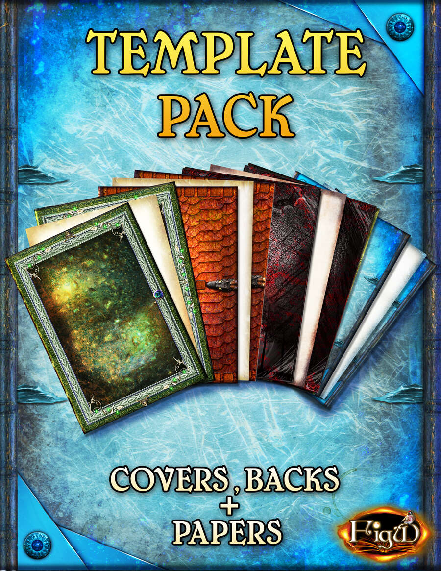 Template Pack - Mythical - Figu Design | Template Packs | DriveThruRPG