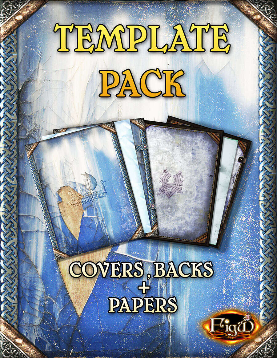 Template Pack - Viking v2 - Figu Design | Template Packs | DriveThruRPG