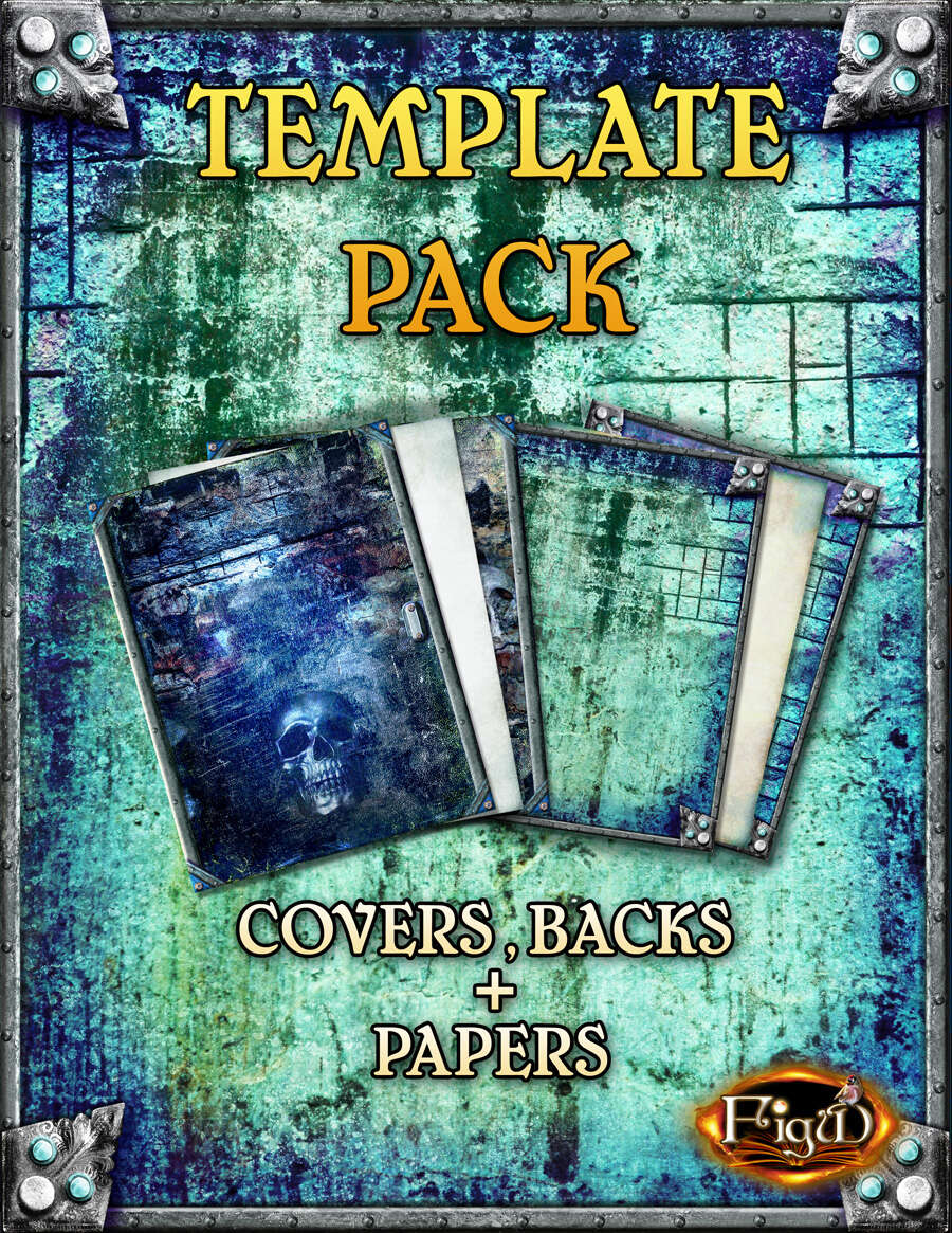 Template Pack - Crypt v2 - Figu Design | Template Packs | DriveThruRPG
