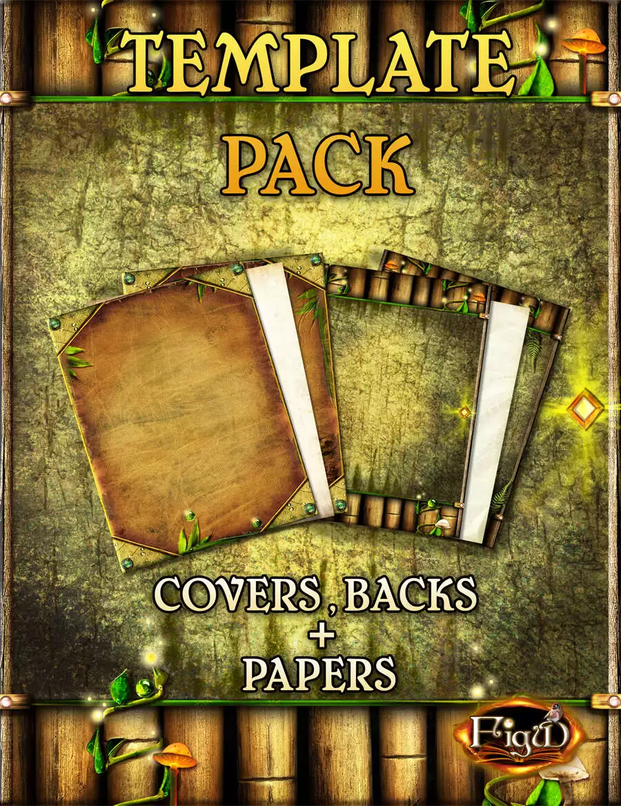 Template Pack - Enchanted forest v2 - Figu Design | Template Packs ...