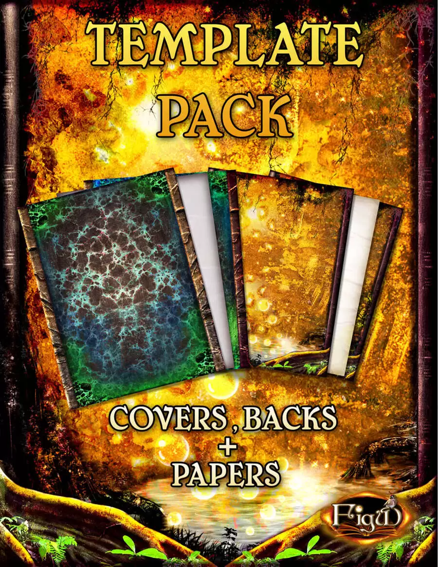 Template Pack - Magic Swamp v2 - Figu Design | Template Packs ...
