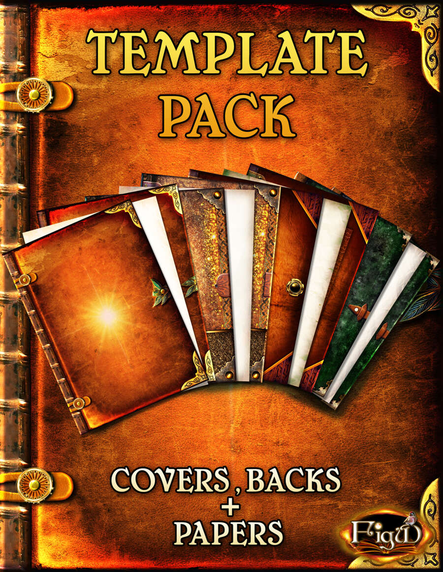 Template Pack - Magic Codex5 - Figu Design | Template Packs | DriveThruRPG