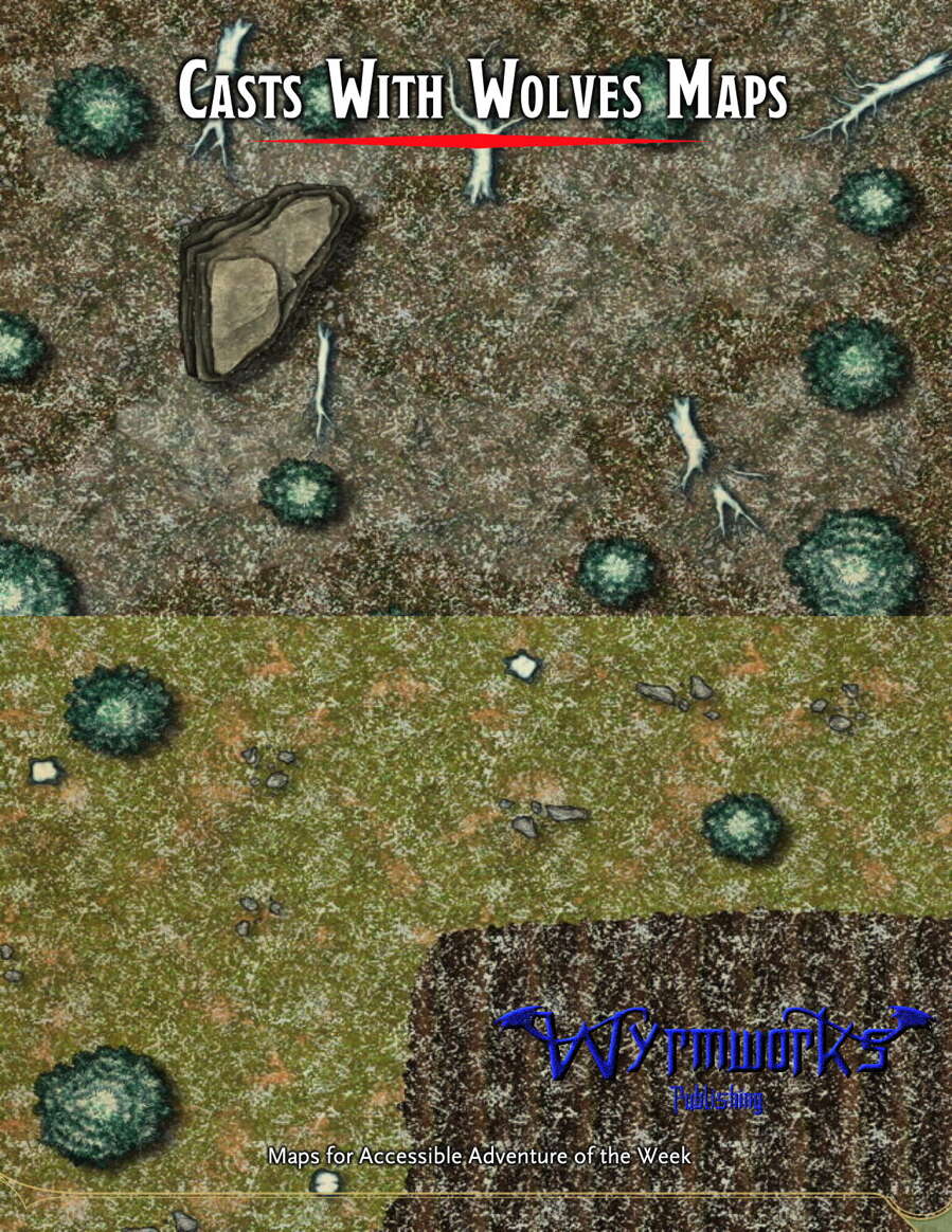 Cast With Wolves Maps - Wyrmworks | DriveThruRPG
