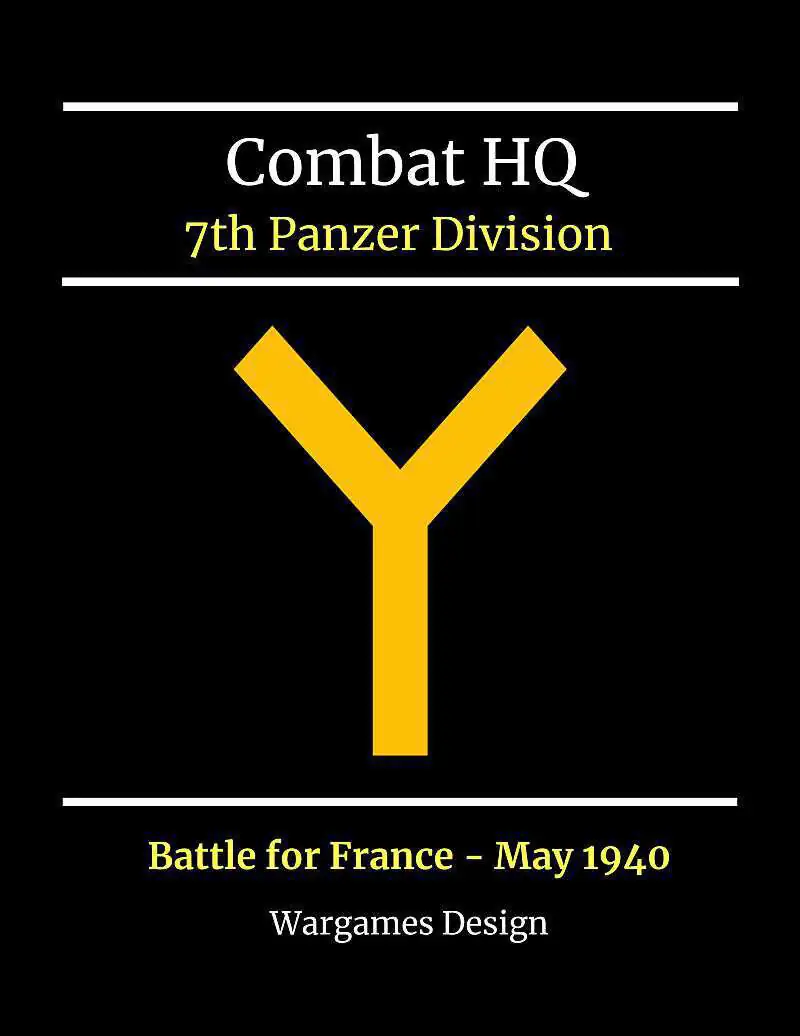 7th Panzer Division, May 1940 - Wargames Design | DriveThruRPG