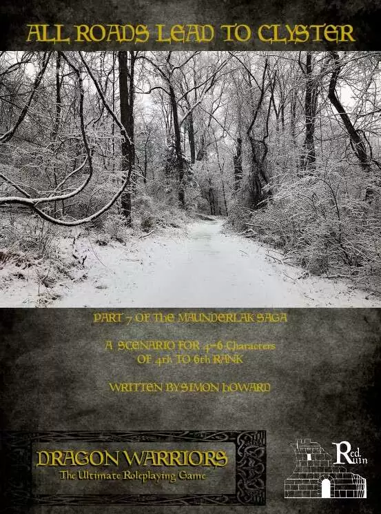 All Roads Lead to Clyster – a Dragon Warriors RPG Adventure - Red Ruin ...