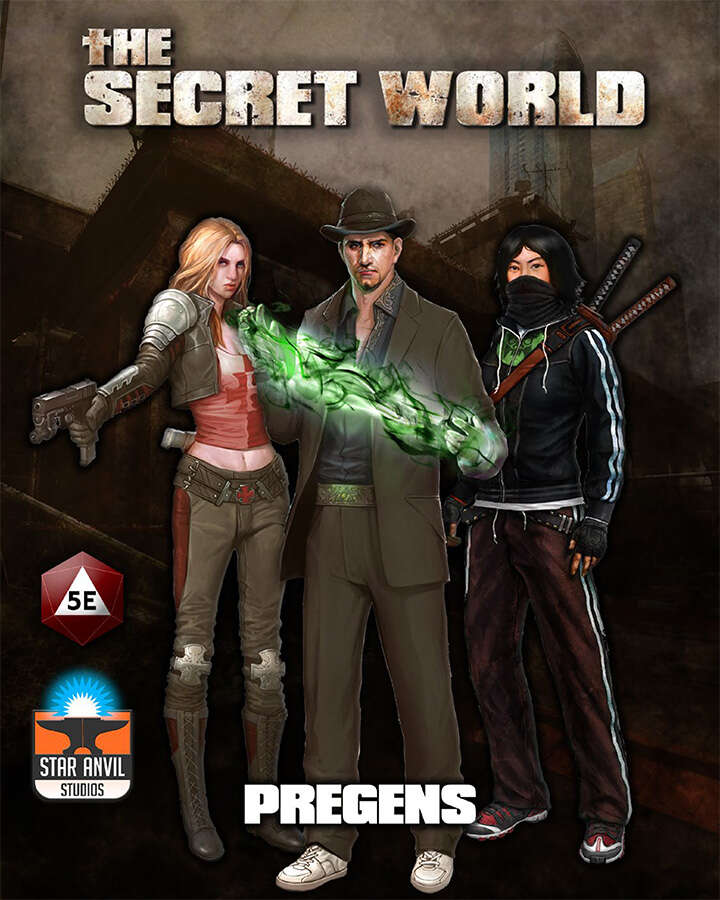 The Secret World-5E-Pregens - Star Anvil Studios | The Secret World_5E ...