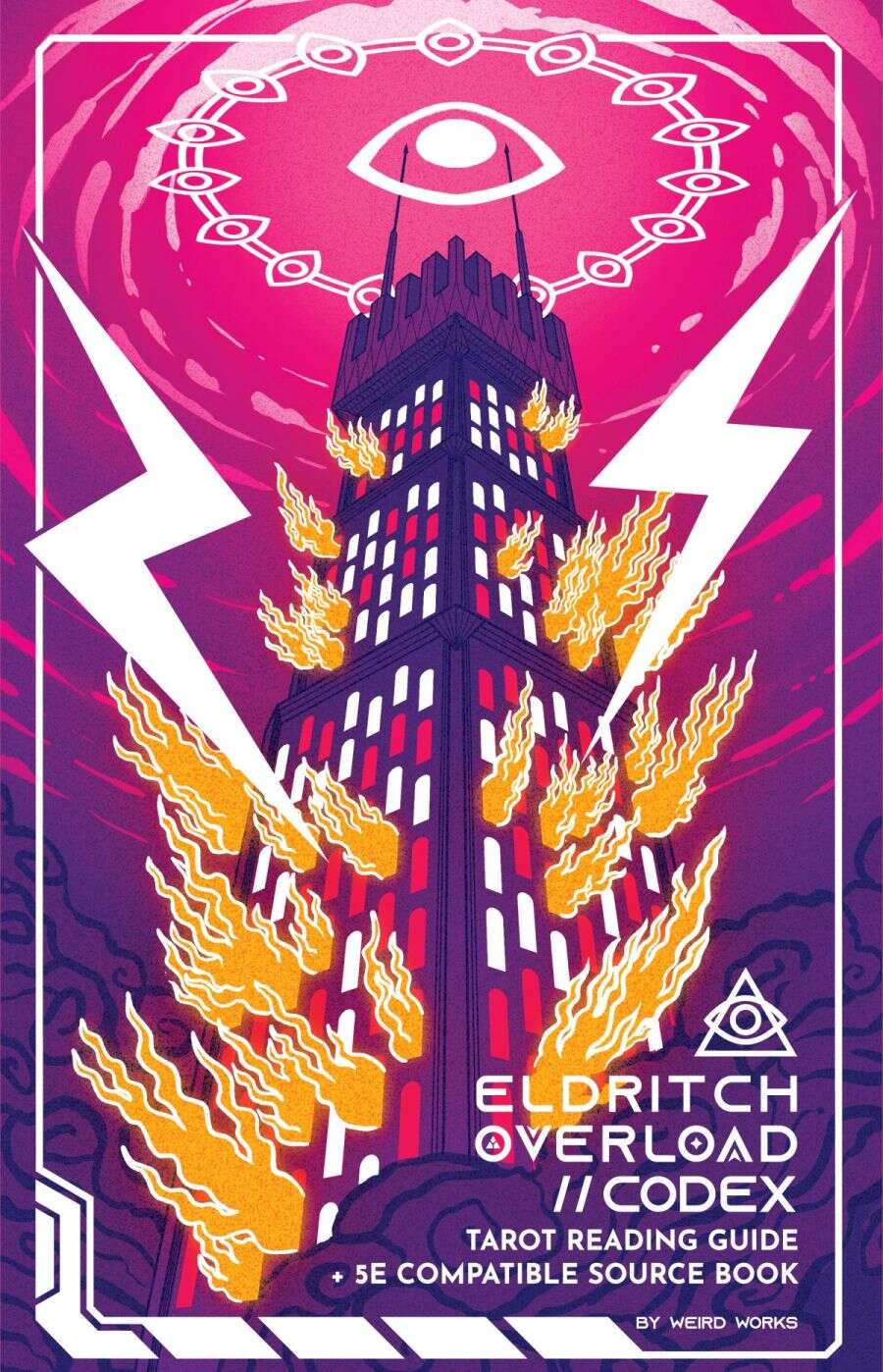 Eldritch Overload Fantasy Cyberpunk Tarot Deck & Codex - Weird Works ...
