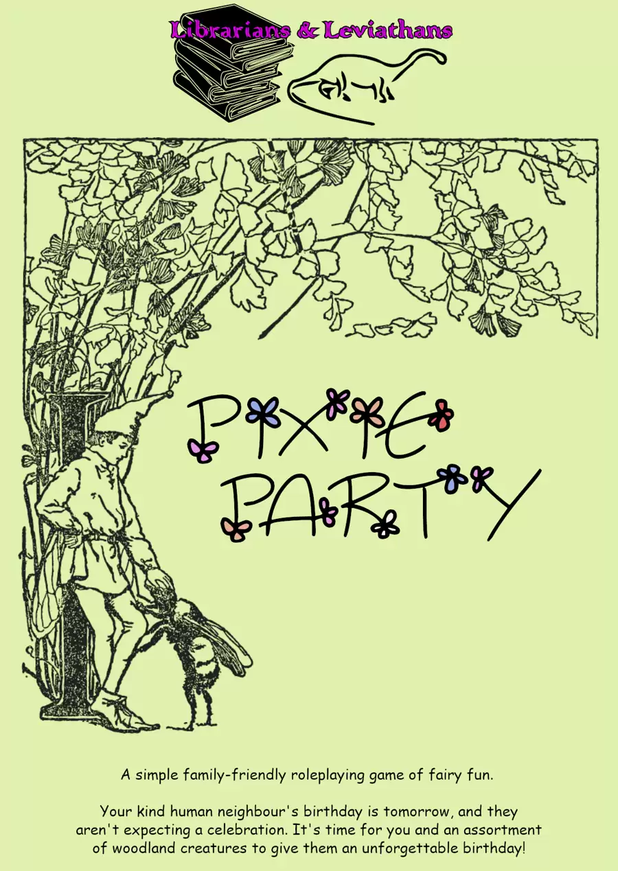 Pixie Party - Librarians & Leviathans | Librarians & Leviathans ...