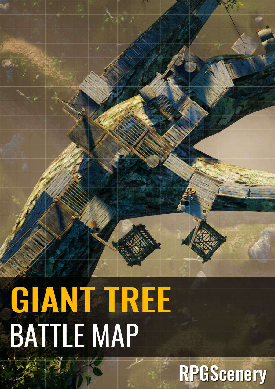 Giant Tree Battlemaps - RPGScenery | DriveThruRPG