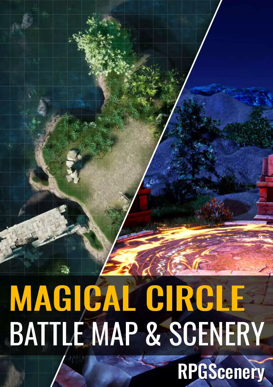 Magical Circle Battlemaps & Scenery - RPGScenery | DriveThruRPG