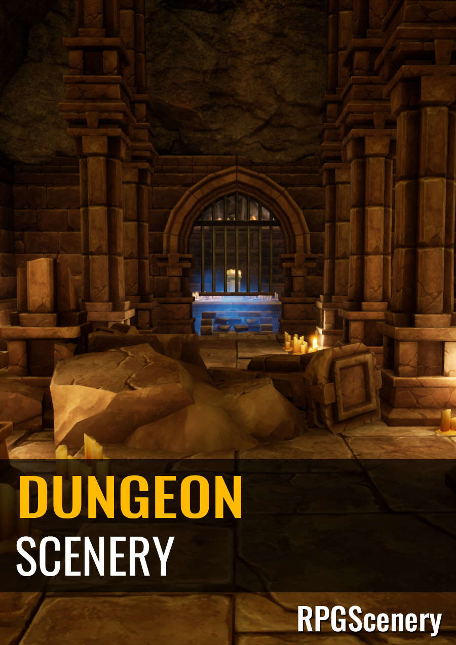 Dungeon Scenery - RPGScenery | DriveThruRPG