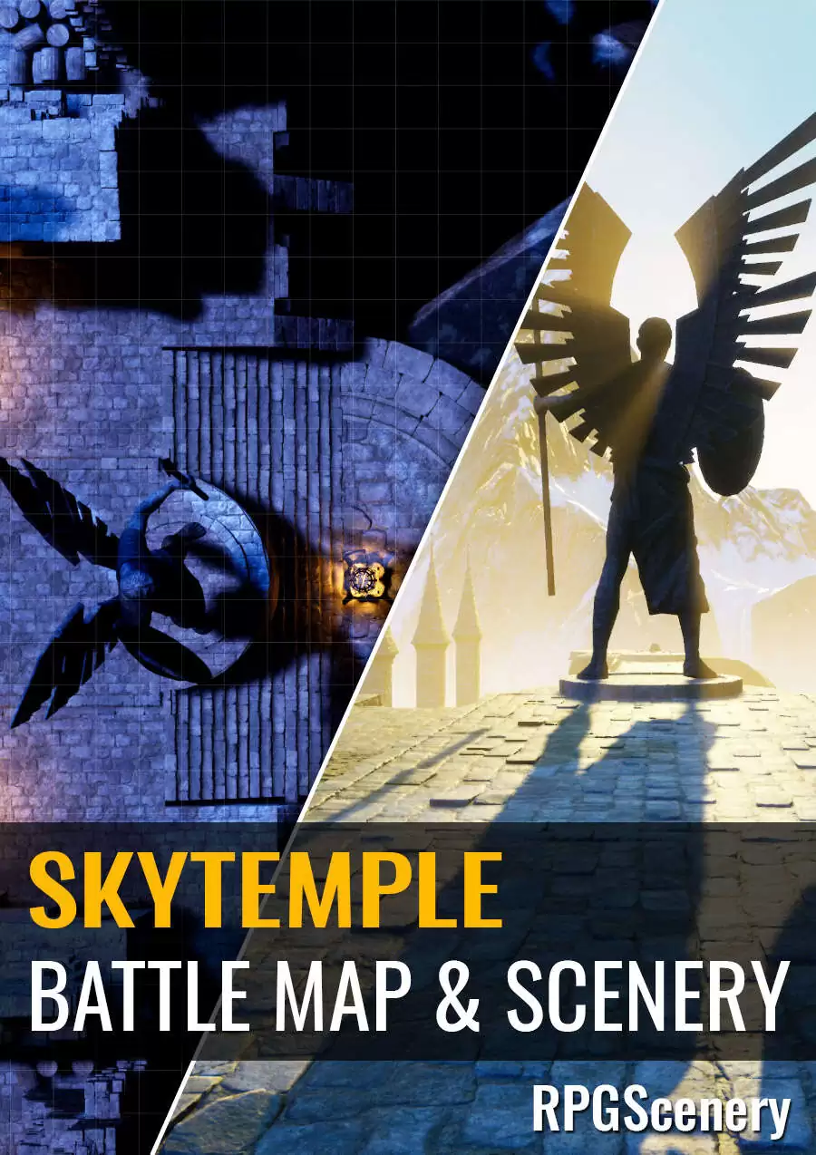 Sky Temple Battlemaps & Scenery - RPGScenery | DriveThruRPG
