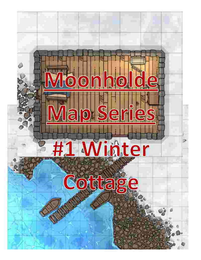 Map Series #1: Winter Cottage - Moonholde Outpost | DriveThruRPG