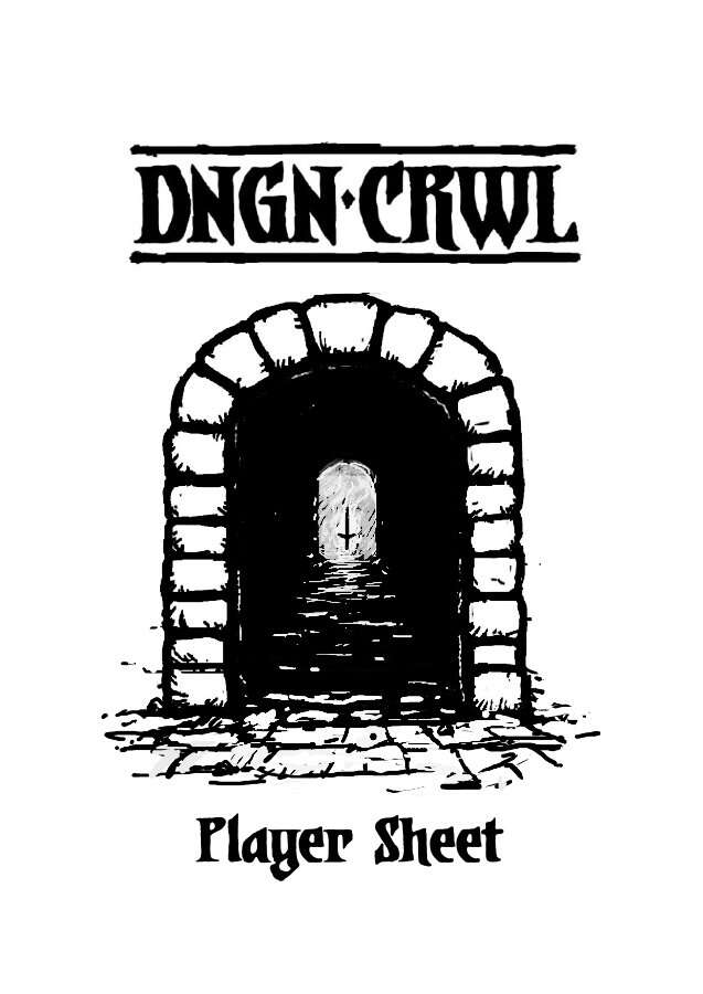 DNGN♦CRWL Playtest Players Sheet - Solid State Games | DNGN♦CRWL ...