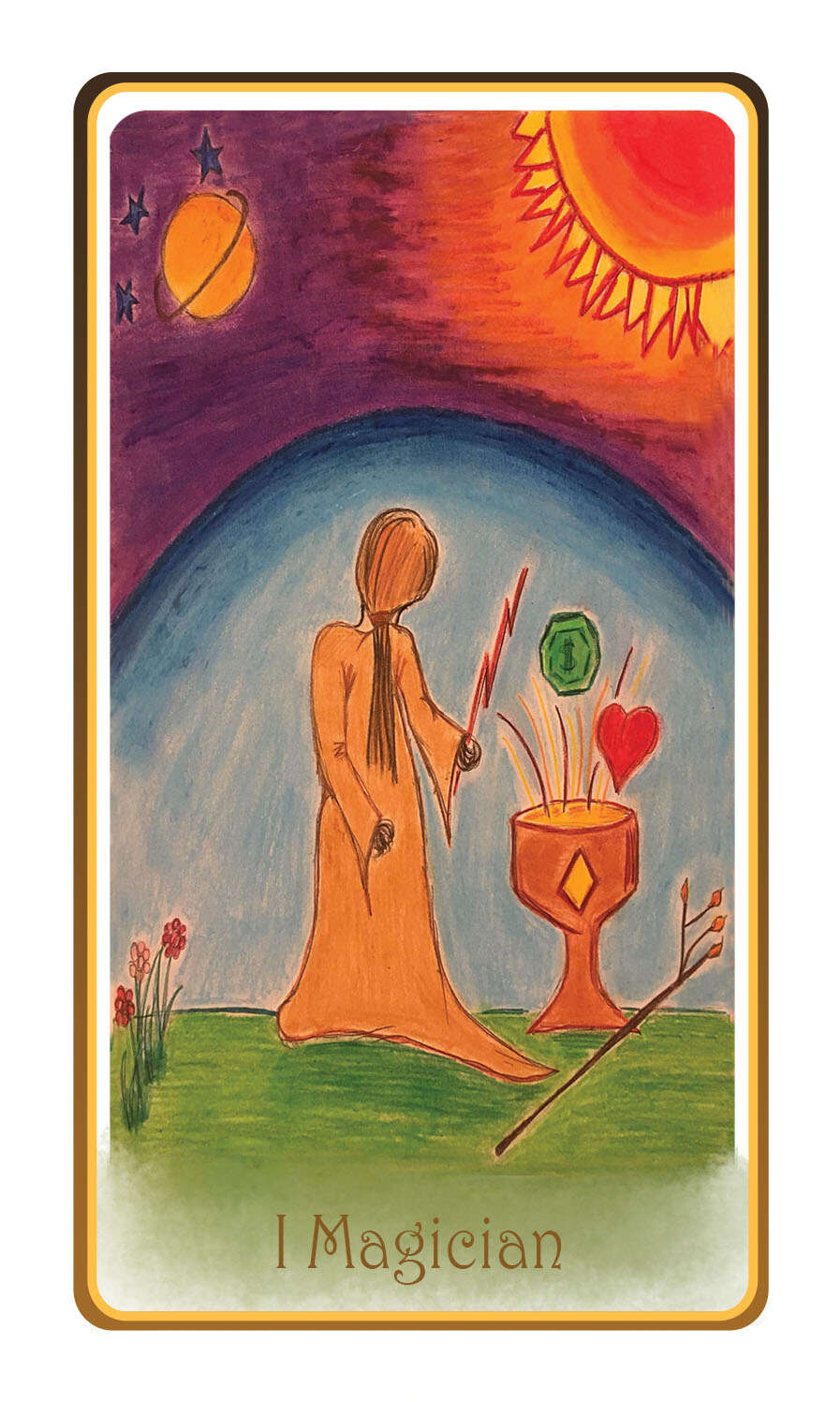 Lumerian Crystal Rainbow Tarot - Oracle Wisdom Center | DriveThruRPG