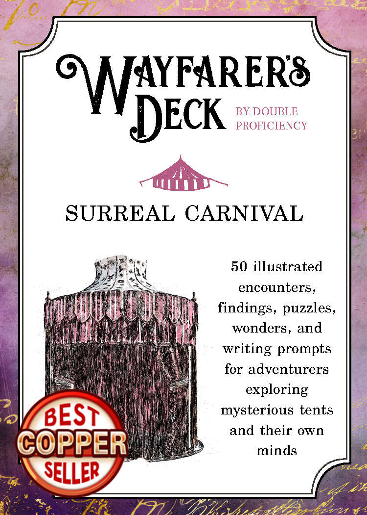 Wayfarer's Deck: Surreal Carnival - Double Proficiency | Wayfarer's ...